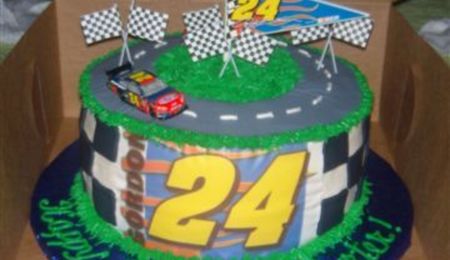 Ryan's Race Car Cake - CakeCentral.com