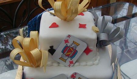 Deck Of Cards Cake - CakeCentral.com