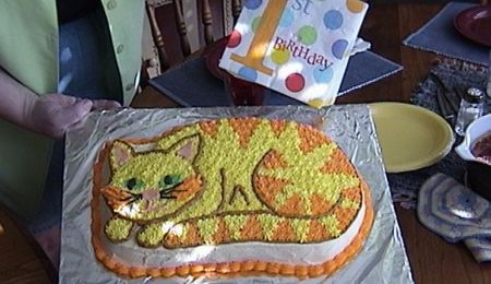 Kitty Liter Box Cake - CakeCentral.com