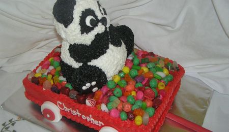 3D Panda Bear - CakeCentral.com