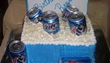 Gatorade Cooler Cake - CakeCentral.com