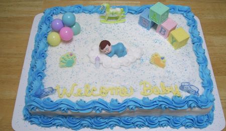 Design Inspiration From Marthastewartcom 2 Layer Sheet Cake Covered In ...