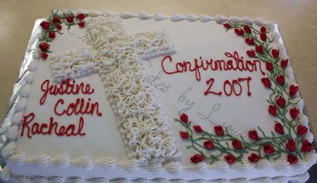 Confirmation Cake - CakeCentral.com