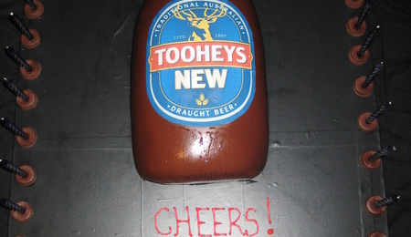 Sugar Beer Bottle Cake - CakeCentral.com