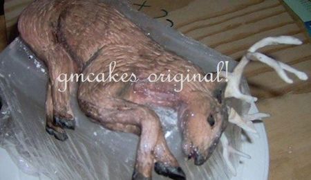 3-D Deer - CakeCentral.com