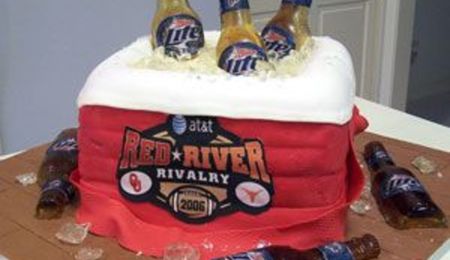 Gatorade Cooler Cake - CakeCentral.com