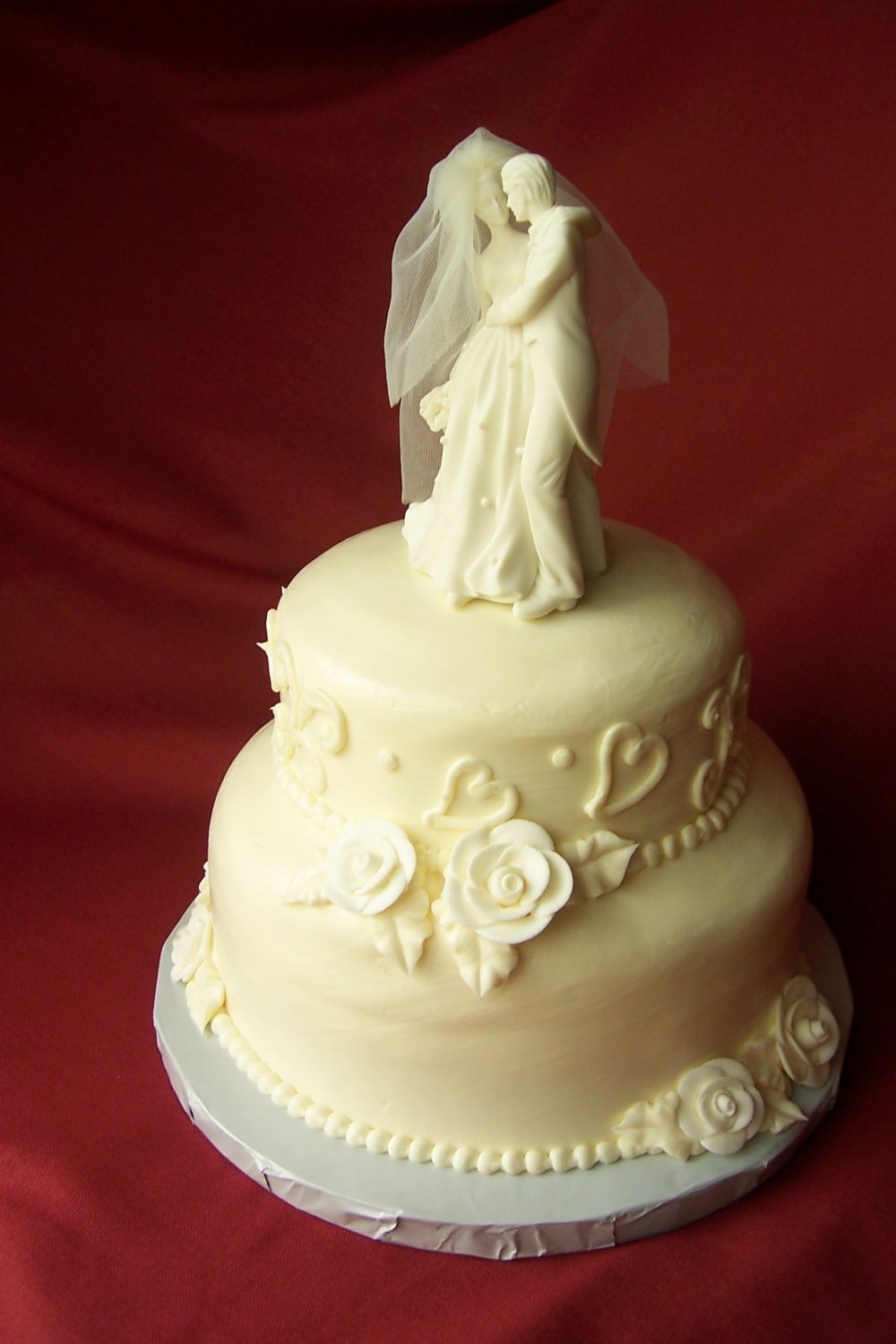 Unique Victorian Style Fake Wedding Cake - CakeCentral.com