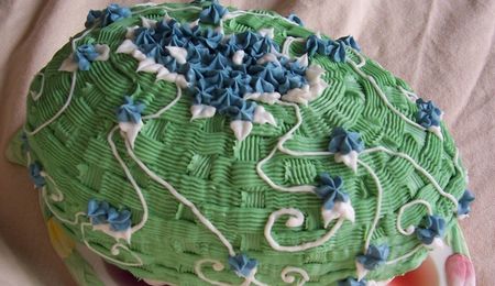 Easter Egg Basket - CakeCentral.com