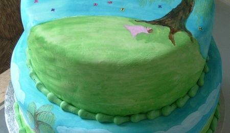 Painted Forrest - CakeCentral.com