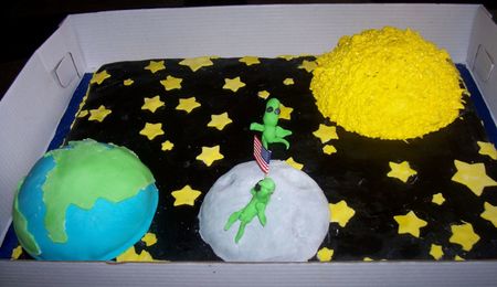 In Space - CakeCentral.com