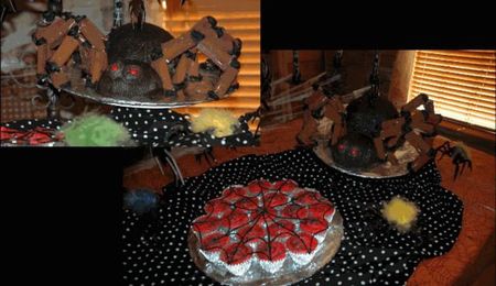 Tarantula Spider Cake - CakeCentral.com
