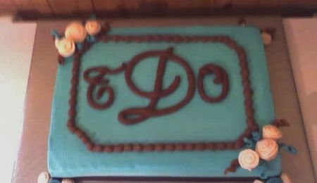 Wedding Shower Sheet Cake - CakeCentral.com