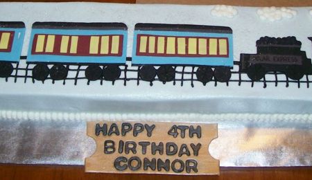 Polar Express Train Engine - CakeCentral.com