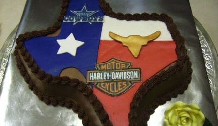 Texas Theme Cake - CakeCentral.com