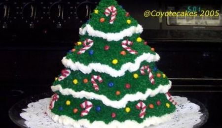 Winter Evergreen - CakeCentral.com