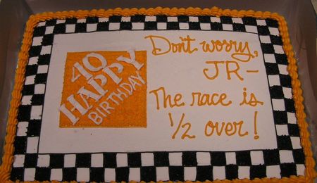 Fox Racing Cake - CakeCentral.com