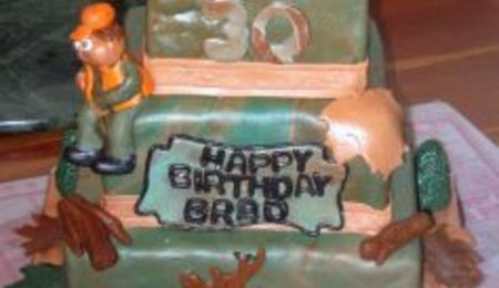 A Deer Hunter's Birthday Cake - CakeCentral.com