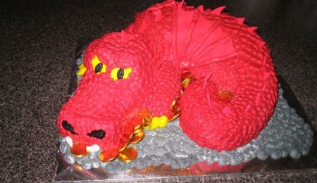 Chinese Dragon Cake - CakeCentral.com
