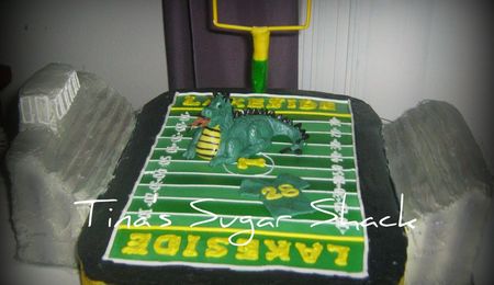 Michigan State Spartans Football Stadium - CakeCentral.com
