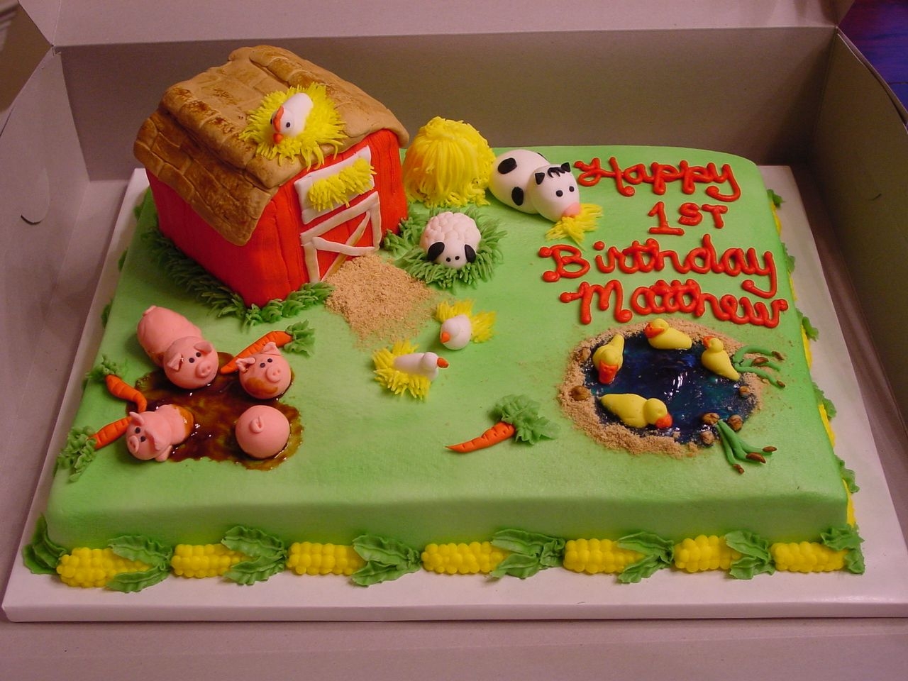 Barnyard Cake - CakeCentral.com