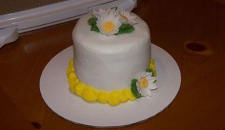 A Mini Birthday Cake - CakeCentral.com