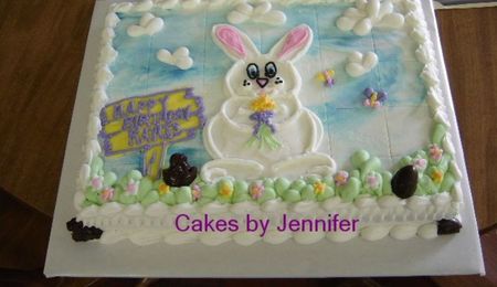 Dalmation Cake For Girl's 1St Birthday - CakeCentral.com