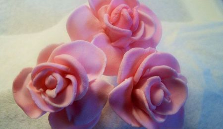 Rose And Petal Wedding Cake - CakeCentral.com