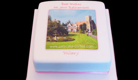 Retirement - Replica Of Office Gal's Desk - CakeCentral.com