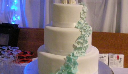 Bright Blue Hydrangea - CakeCentral.com