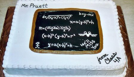 Teacher Appreciation - CakeCentral.com