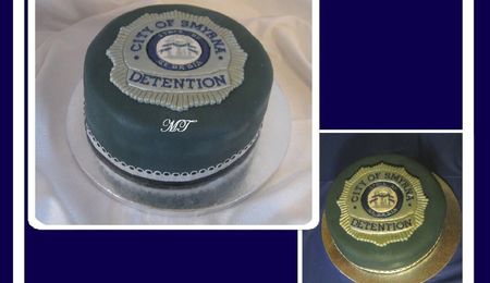 Police Academy Graduation Cake - CakeCentral.com