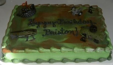Army Man Cake - CakeCentral.com