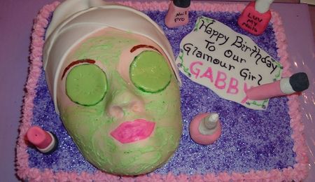 Spa Party - CakeCentral.com