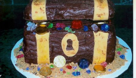 Treasure Chest Cake - CakeCentral.com
