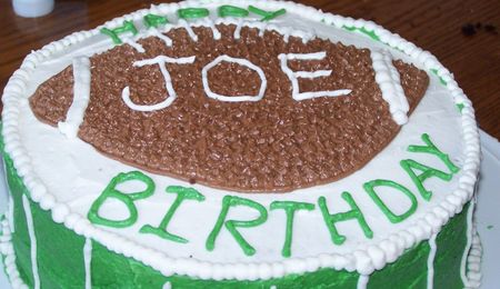 Birthday Colts Cake - CakeCentral.com