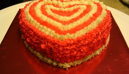 Heart Cake - CakeCentral.com
