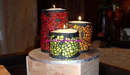 Inspired By Tiffany's Oriental Poppy Lamp - CakeCentral.com