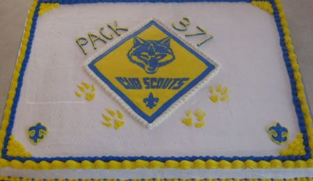 Cub Scout - Boy Scout Crossover Cake - CakeCentral.com