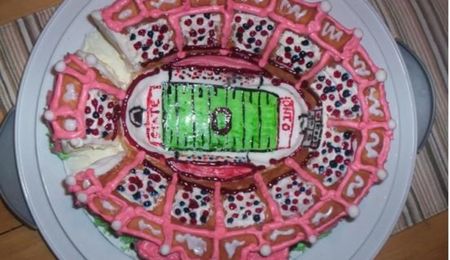 Ohio State University Stadium Cake - CakeCentral.com