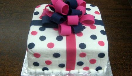 Wrapped Present - CakeCentral.com