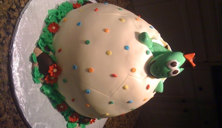 Hatching Dinosaurs - CakeCentral.com