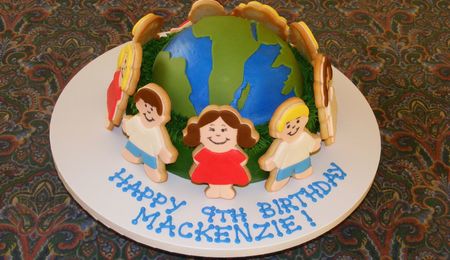 "we Are The World" Cookies - CakeCentral.com