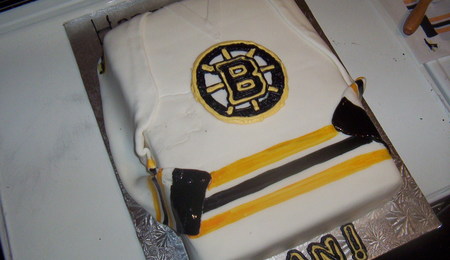 Boston Bruins Jersey - CakeCentral.com
