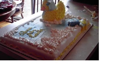 Elephant Takes A Bubble Bath - CakeCentral.com