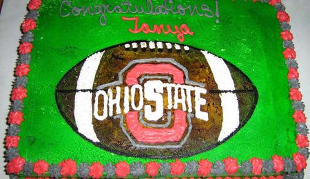 Ohio State University Stadium Cake - CakeCentral.com
