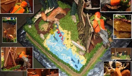 Hunting Cake - CakeCentral.com