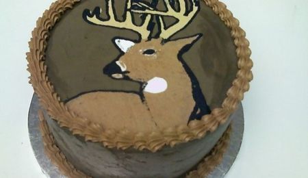 Deer Birthday Cake - CakeCentral.com