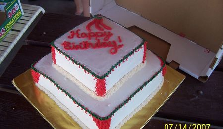 Chili Pepper Birthday - CakeCentral.com