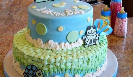 Baby Shower Turtle - CakeCentral.com