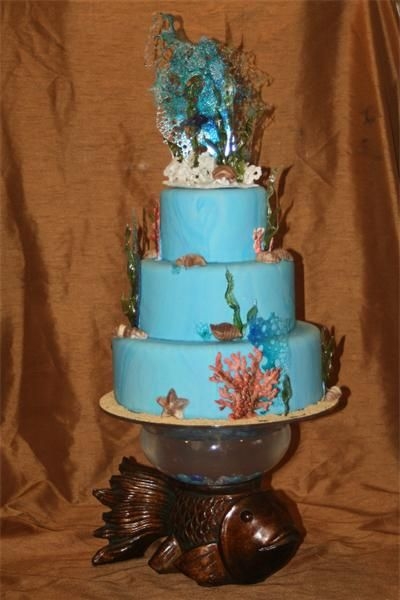 Better Picture Of Coral Reef Cake - CakeCentral.com